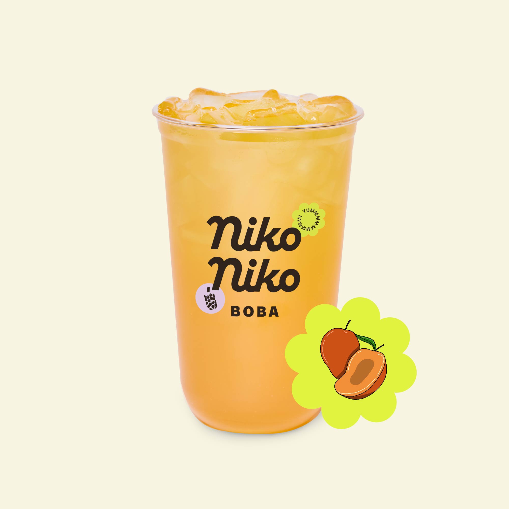 Mango Green Tea | Niko Niko Boba