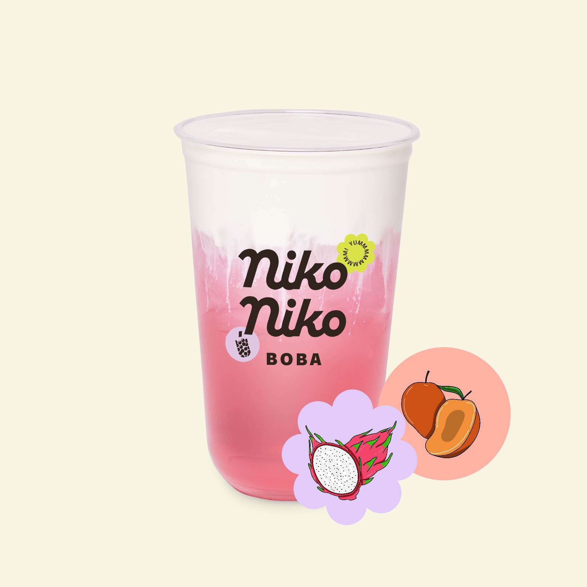 Mango Dragon Sweet Cream | Niko Niko Boba